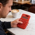 Compact 8-Digit Desktop Calculator Large Clear LCD Display Basic ...