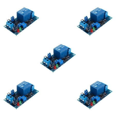 Ustyle 1/2/3/5 DC 5V/12V Time Relay Module Normal Open Time Delay Timing Timer Relay 5V 5PCS ...