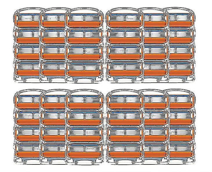 24 Packs Of 5 Blades Compatible Gillette Fusion Proglide Power ...