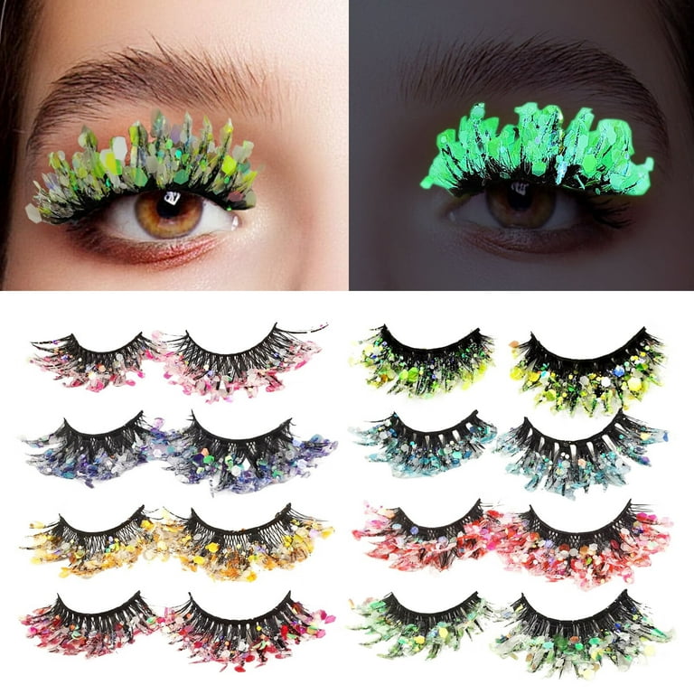 Glow In The Dark Eyelashes