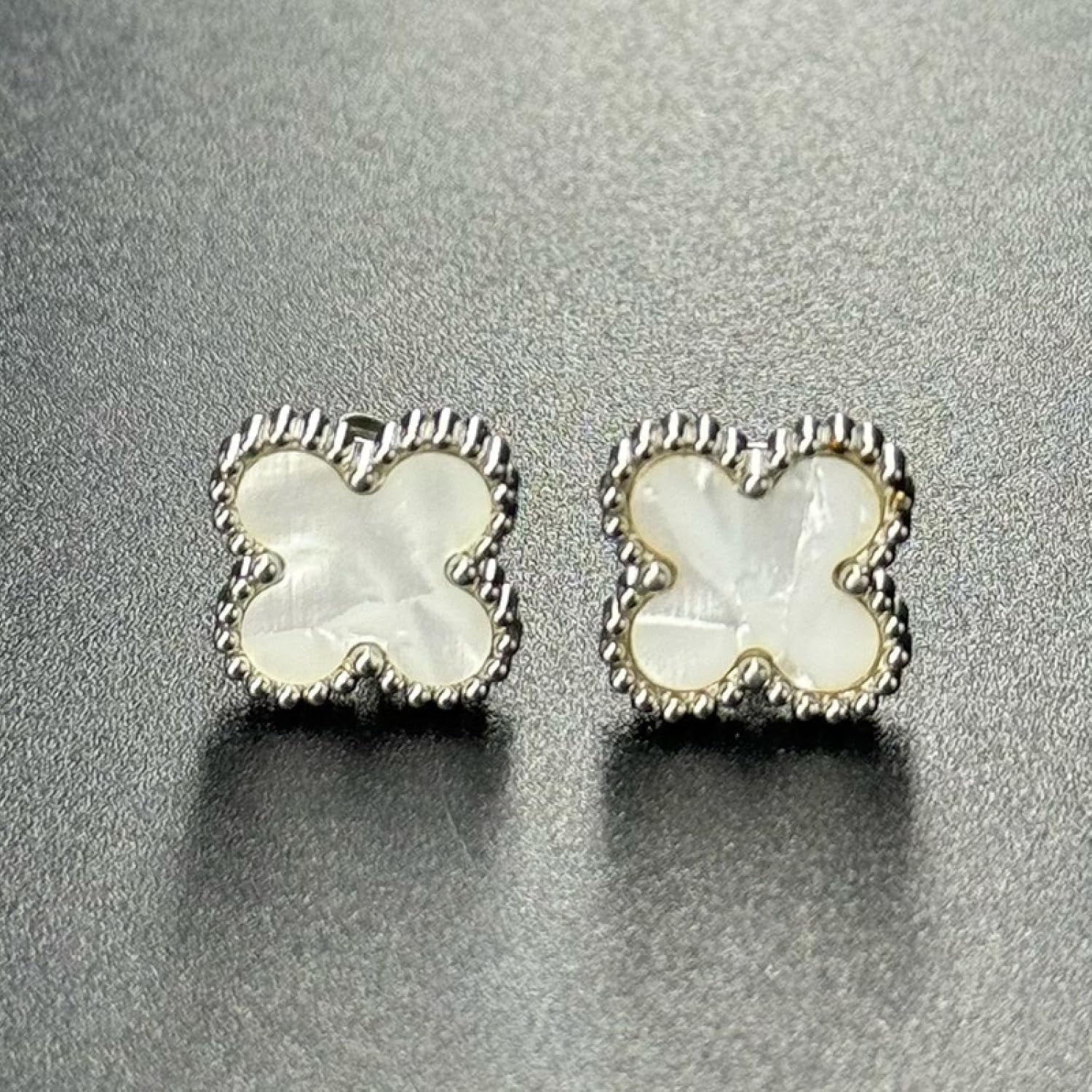 Click here for Unbranded Niche Design Four-Leaf Clover Titanium S... prices