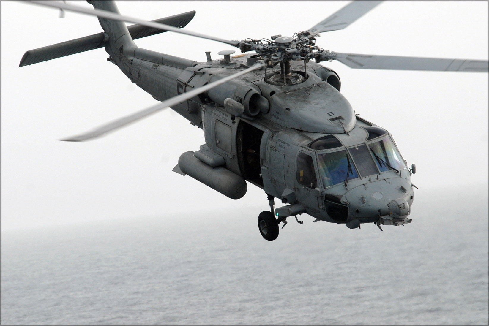 24"x36" Gallery Poster, HH-60H SeaHawk helicopter Anti-Submarine ...