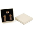 5Pcs Cardboard Paper Jewelry Storage Boxes with Sponge Gift Package ...