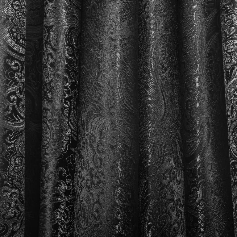 Black And White Brocade Pattern