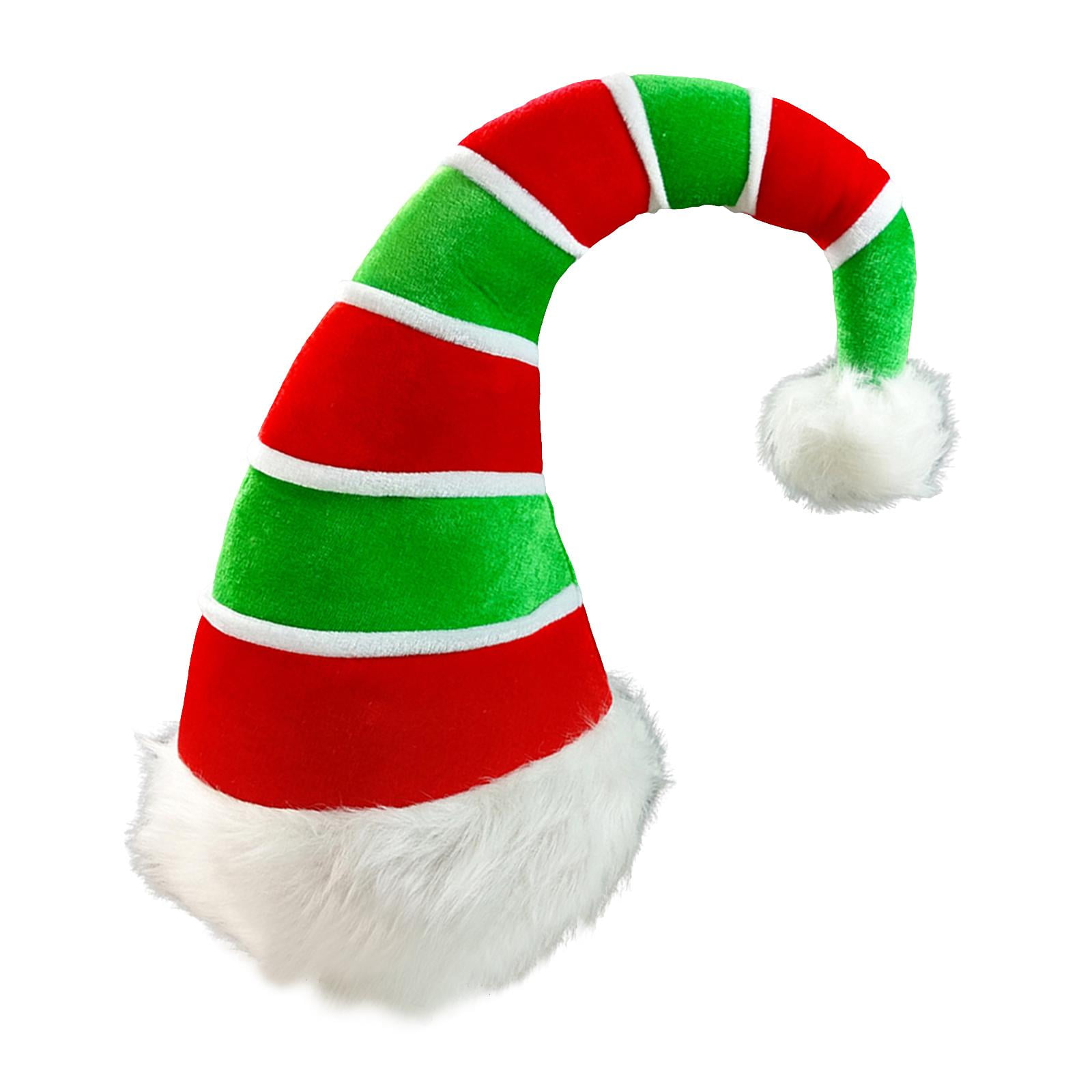 Green and white santa hat store