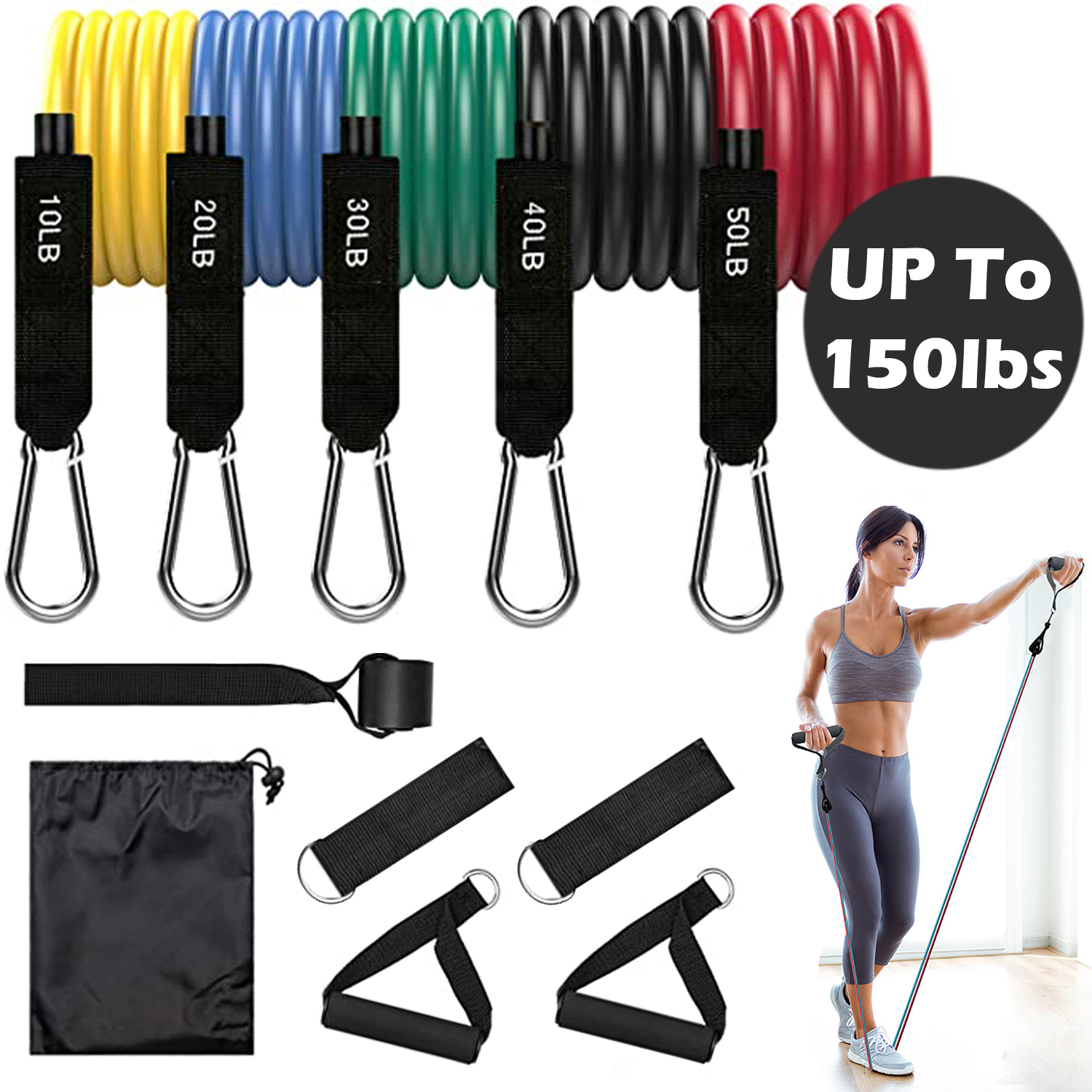 Exercise Resistance Loop Bands Set Of 5 Light Medium Heavy Exercise Exercise Resistance Loop Bands Set Of 5 Light Medium Heavy Exercise