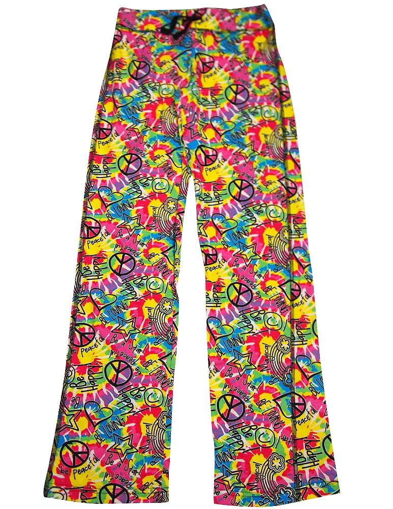 Fancy Girlz - Junior Girls Lounge Pant 32648-Medium (be happy multi ...
