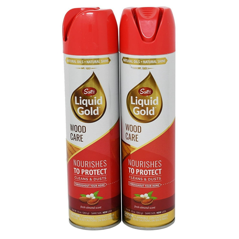 Scott's Liquid Gold Aerosol Wood Cleaner & Preservative, 2 Pack ...