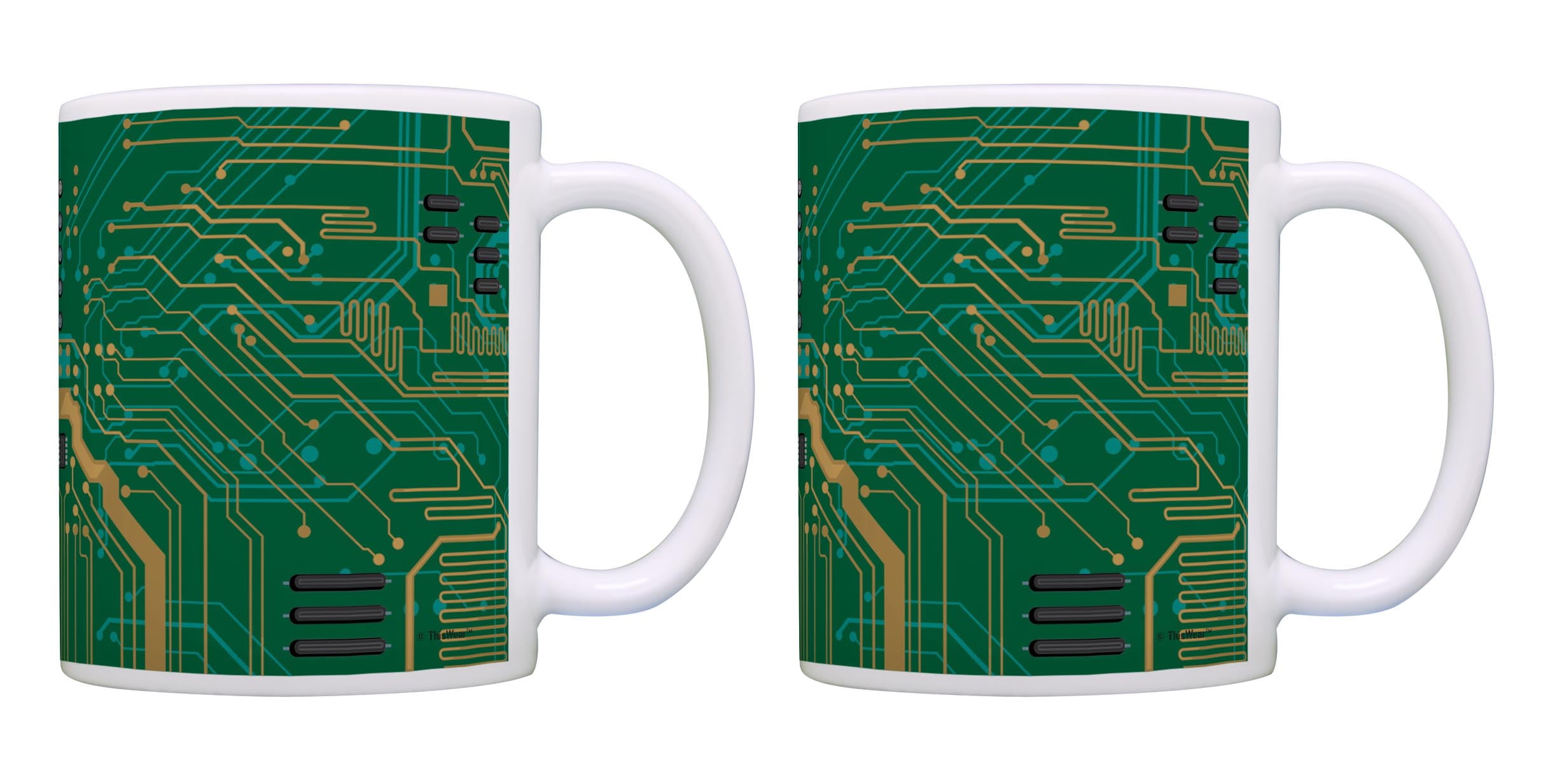 ThisWear Computer Geek Printed Circuit Board Computer Scientist ...