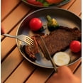 Ti-Vision 5-Piece Titanium Flatware Set with Titanium Handles - Walmart.com