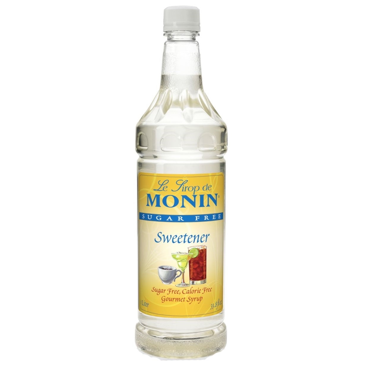 Monin Sugar Free Syrup Size: 1 liter, Flavor: Unflavored Sweetener ...