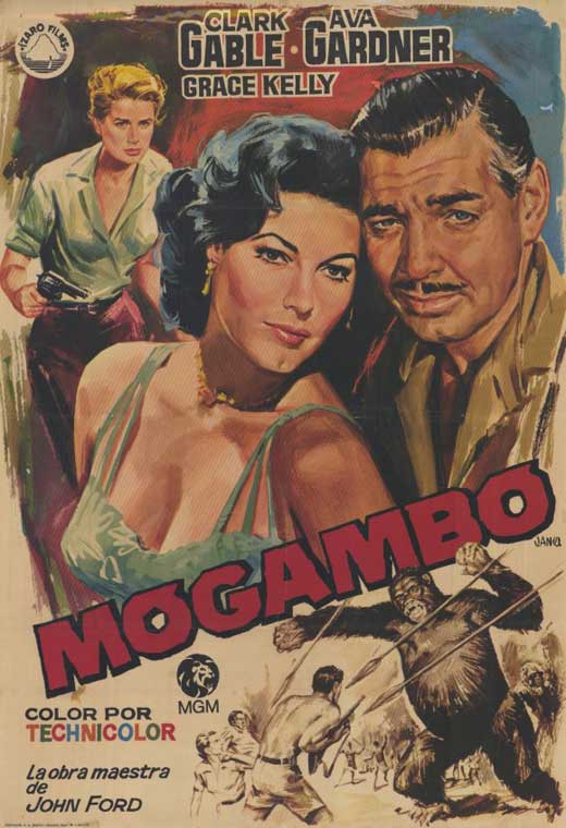 Mogambo - movie POSTER (Style B) (11" x 17") (1953) - Walmart.com