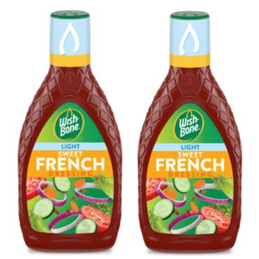 Wish-Bone Sweet French Salad Dressing, 15 fl oz Dressing in Bottle ...