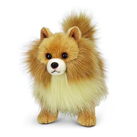Bearington Rudy Pomeranian Plush Stuffed Animal Puppy Dog, 13 inch ...