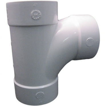 Canplas 414155BC PVC Sewer 4-Inch Two-Way Cleanout - Walmart.com