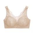 Abtuhar Women CD Cup Embroidery Lace Plus Size Breathable Bras ...