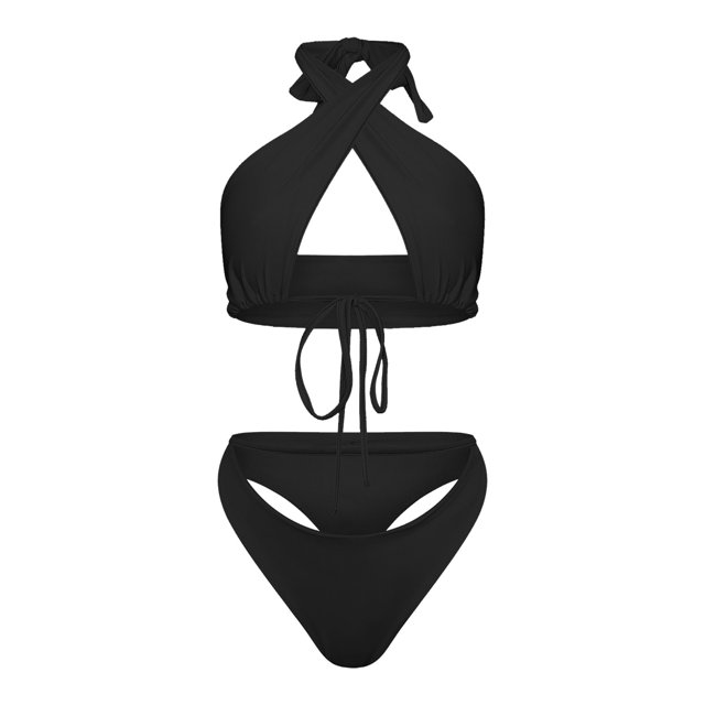 Aayomet Bathing Suit For Women 2 Piece Bikini Women Two Piece High