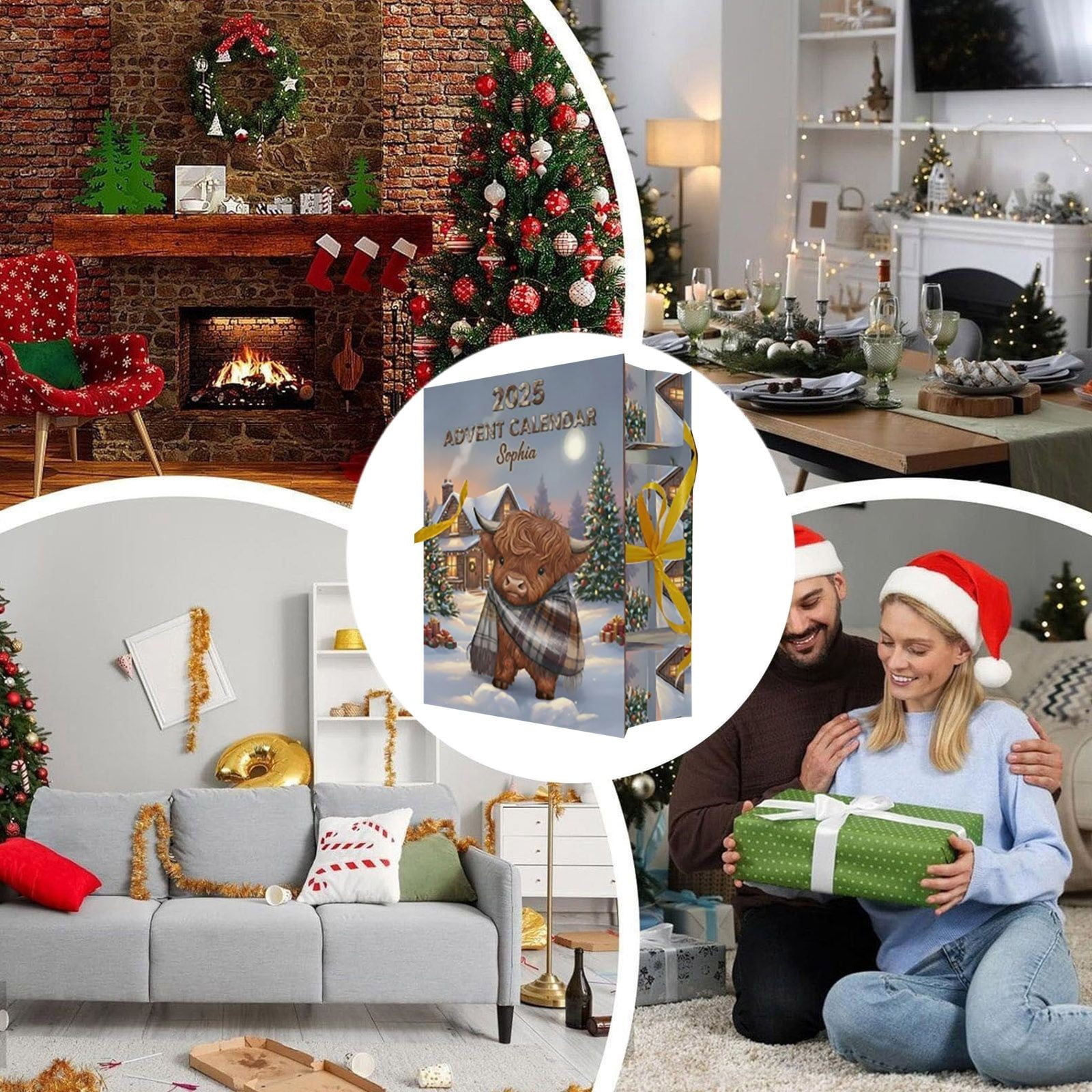 Mystery Countdown Calendar Advent Set With Daily Surprise Collectible ...