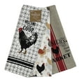 Serafina Home Fun Novelty Rooster Kitchen Dish Towels: Modern Farmhouse ...