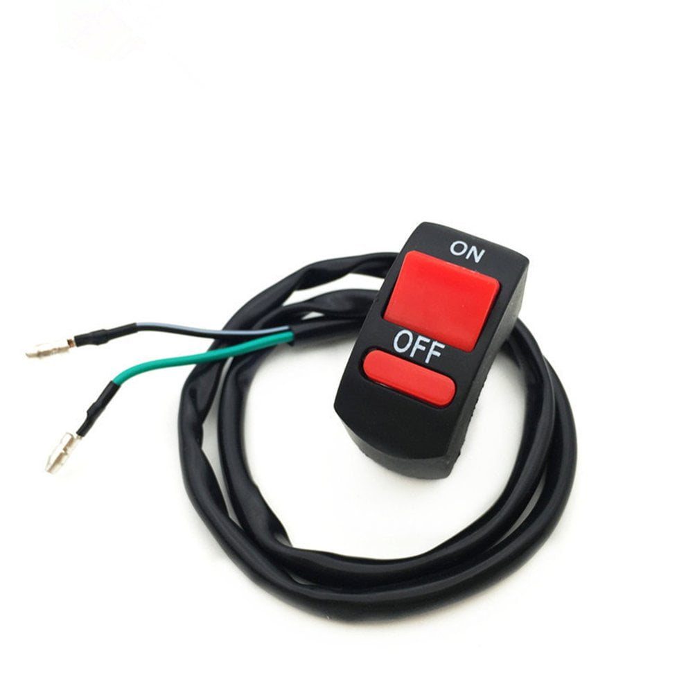 Motorcycle Headlight Modified Switch-Two-Wire Switch Plastic Switch ...