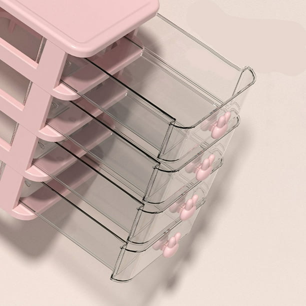 Plastic Drawers Organizer,Desk Storage Box Multi Small Drawer Organizer ...