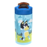 Zak Designs Bluey Kids Water Bottles, 16 oz Plastic Set of 2, Flip ...