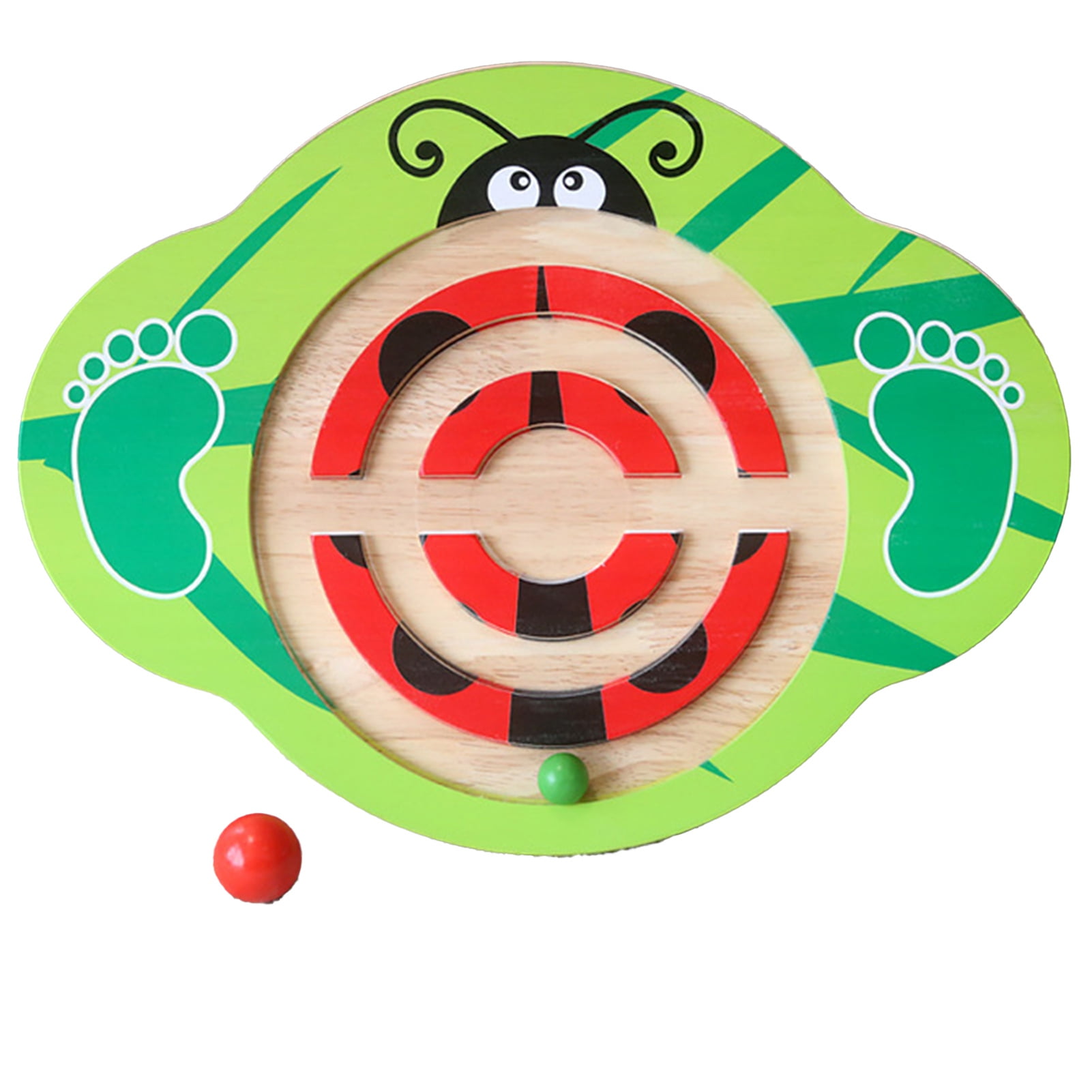 Washranp Kid Balance Board,Smooth Edge Cartoon Shape Wooden Standing ...