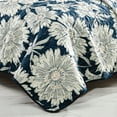 ESCA JB22386Q Asira Bedspread, Blue - 3 Piece - Queen Size - Walmart.com