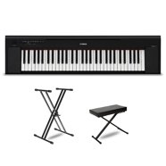 Yamaha NP32 76-Key Lightweight Portable Keyboard, Black - Walmart.com