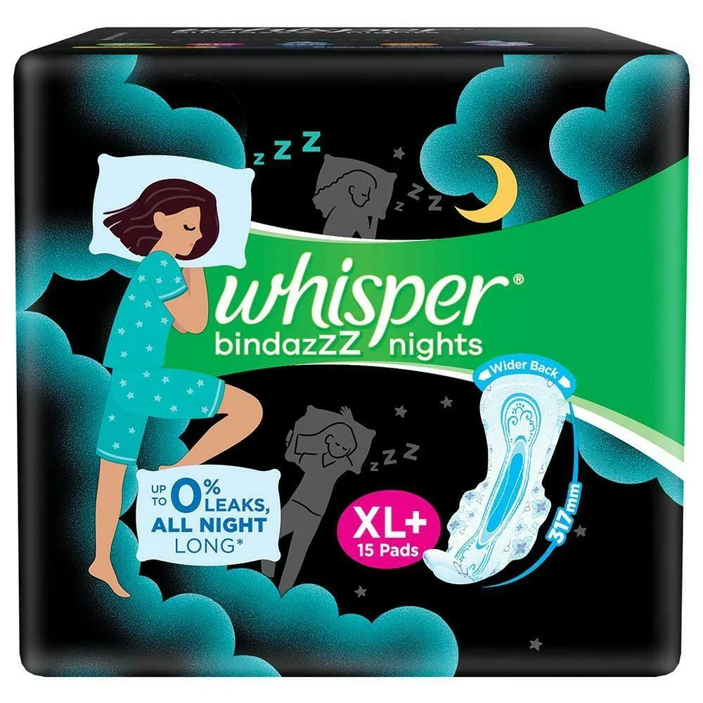 Click here for Whisper Ultra Nights Xl Wings Pads: 15 Units Xl prices