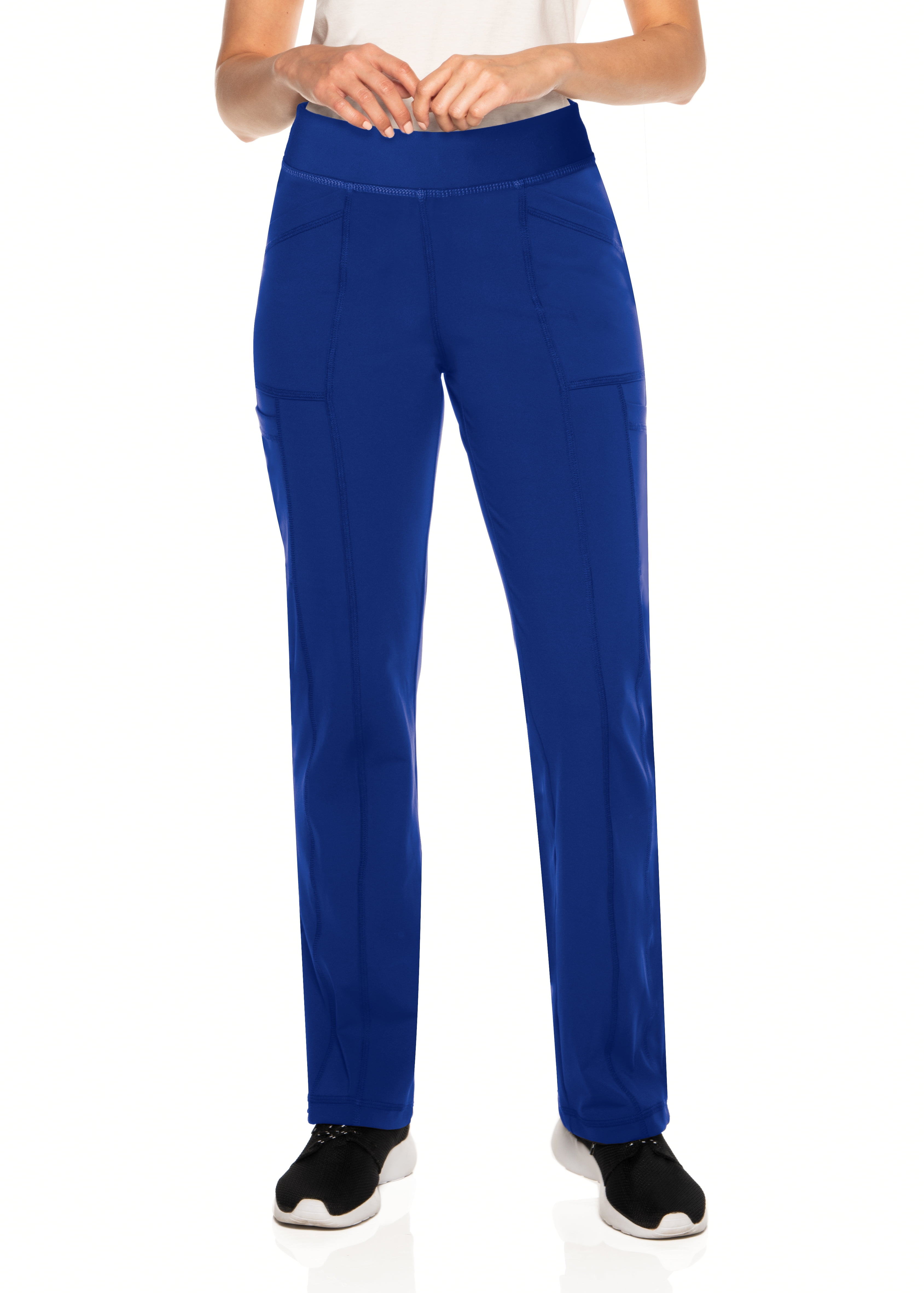 Urbane Impulse Scrub Pants for Women: 4 Pocket, Contemporary Slim Fit ...