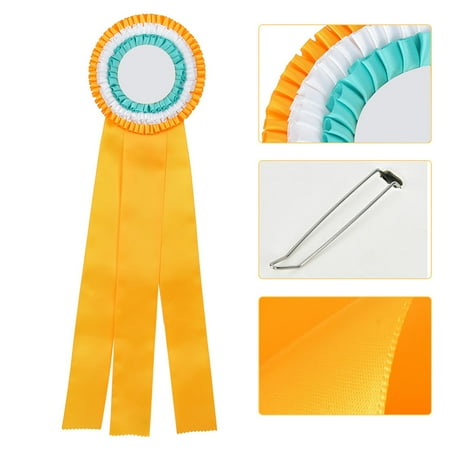 Winner Award, Class Trophy, Ribbon Badge, Pin Winners Medal, White ...
