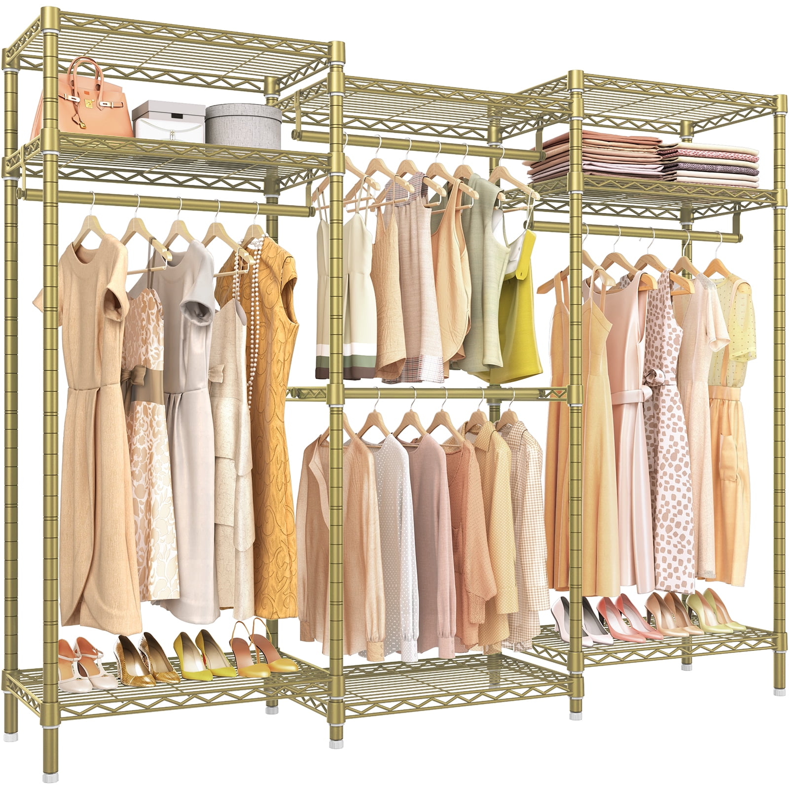 VIPEK V5i Garment Rack Heavy Duty Clothes Rack, 68.9" L x 15.7" W x 76. ...