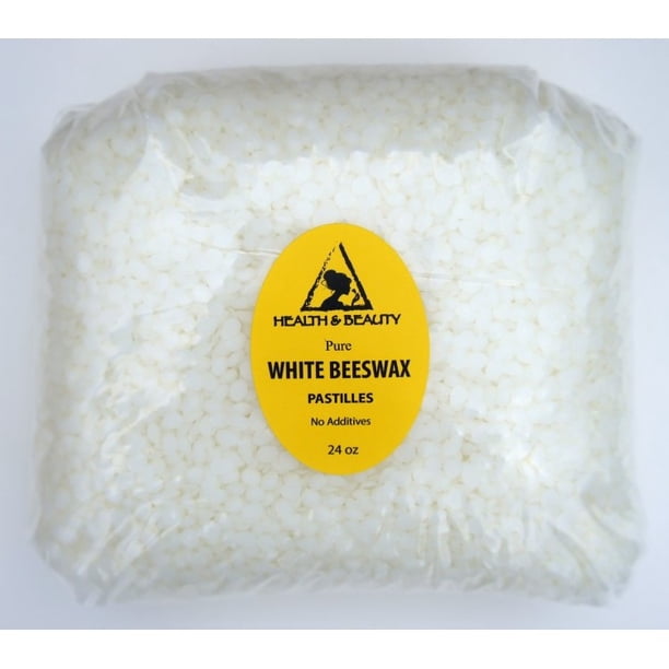 WHITE BEESWAX BEES WAX ORGANIC PASTILLES BEARDS PREMIUM 100% PURE 24 OZ ...