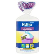 Ruffies Tall Kitchen Wing Tie Trash Bags, 13 Gallon, 82 Count - Walmart ...