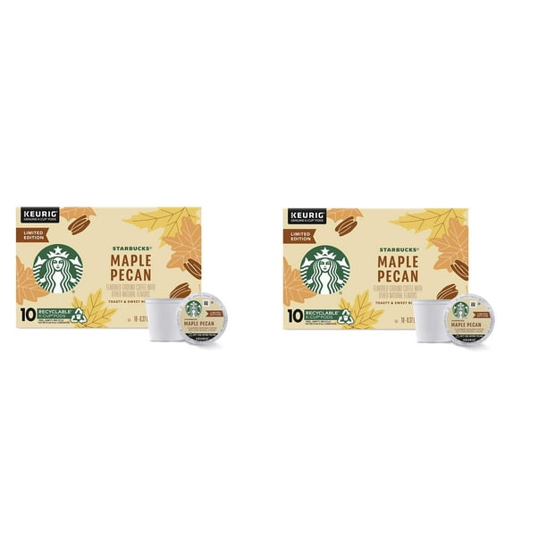 Starbucks K Cup Coffee Pods — Light Roast Coffee — Maple Pecan — 2 ...