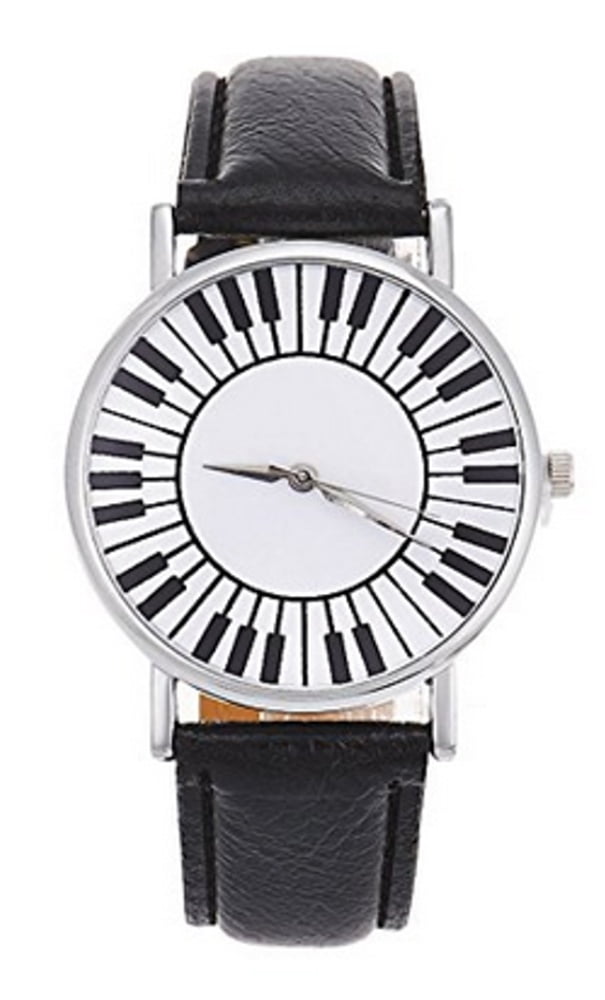 Piano Watch Musical Piano Design Music Note Symbol Wristwatch Watch-61 ...