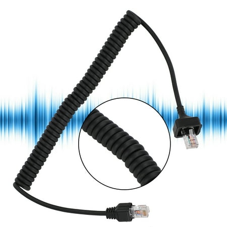 Anti-Pull Portable Speaker Mic Cable, Thick Cable Speaker Mic Cord ...