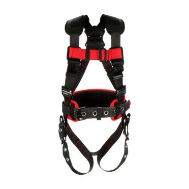 JORESTECH Safety Full Body Harness with Back D-Ring, ANSI, Padding and ...