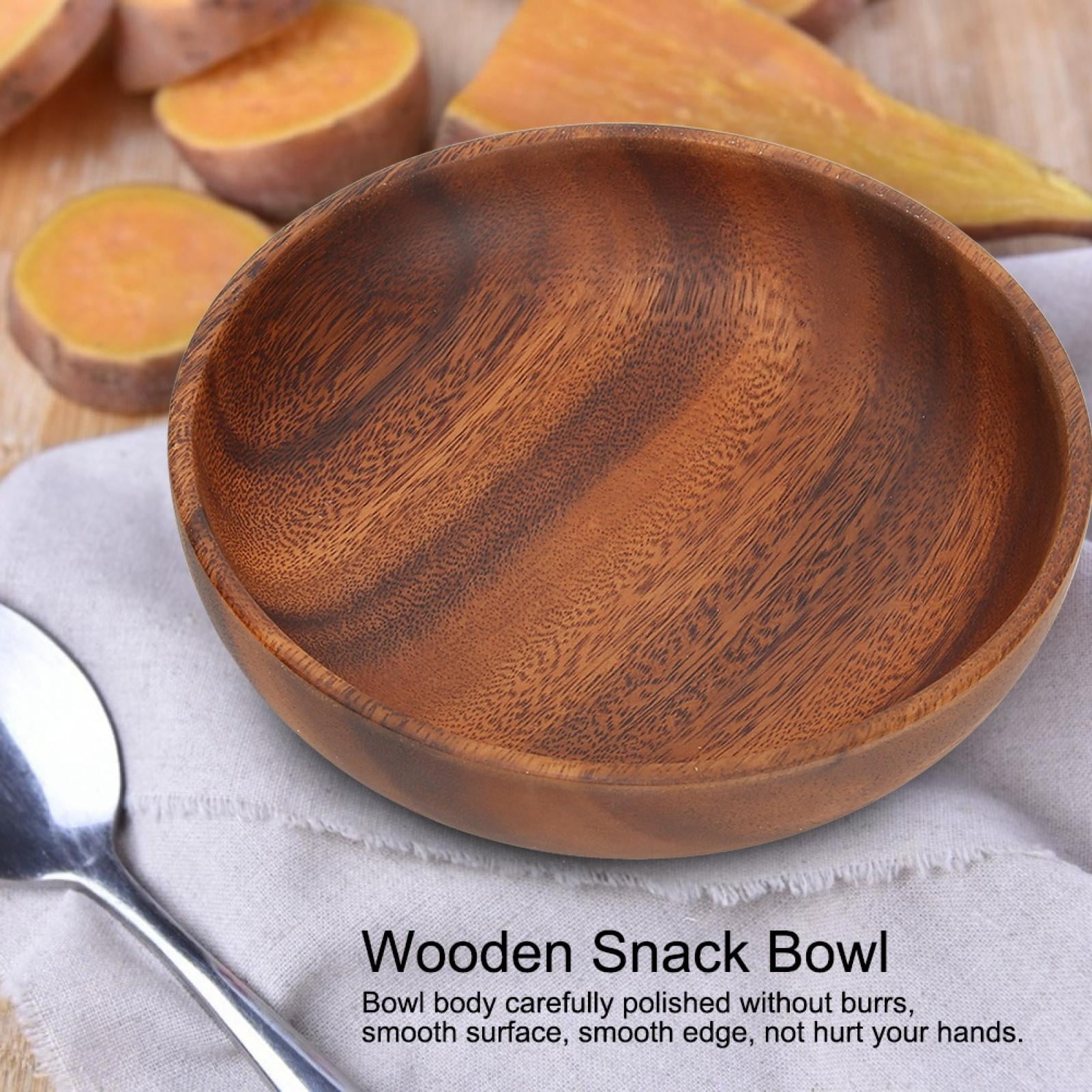 Click here for Amonsee Wooden Snack Plates Fruit Food Salad Soup... prices
