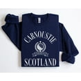 Carnoustie, Scotland Crewneck T-Shirt Style Golf Pullover Country Club ...
