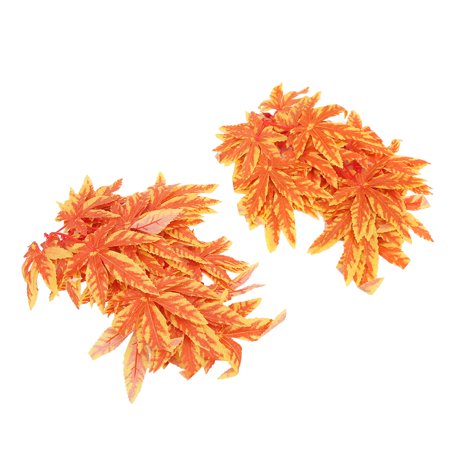 Reptile Landscaping Maple Leaf, Plastic Simulation Unfading Universal ...