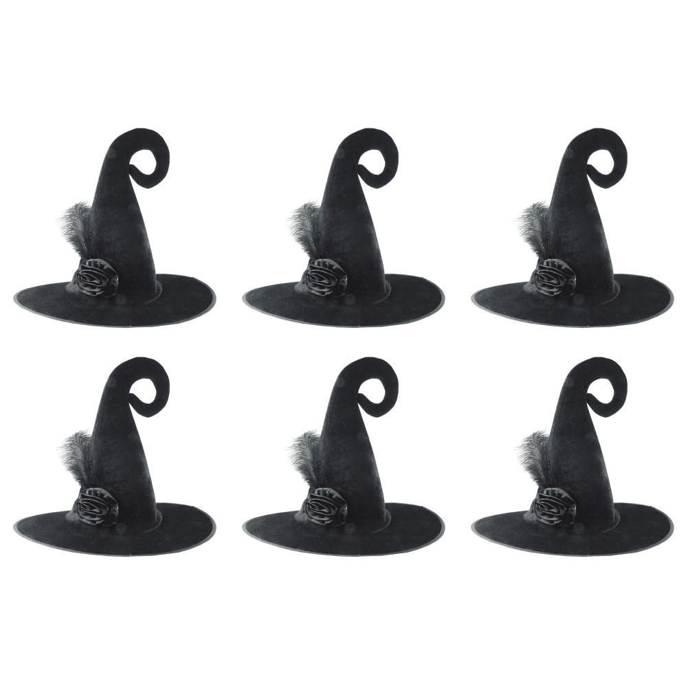 Sombrero Halloween Disfraz Bruja Tocado para Mujeres Hombres Fiesta ...