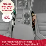 Lusso Gear 2 in 1 Car Seat Gap Organizer - Holds Phone Keys Remote ...