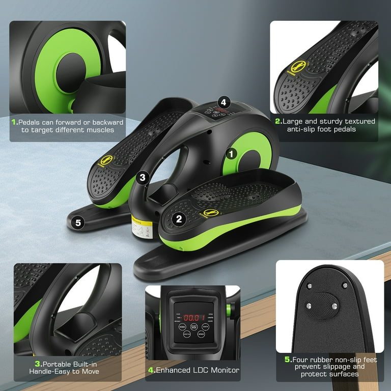 Ellipse Leg Exerciser As Seen On Tv ANCHEER Under Desk Elliptical ...