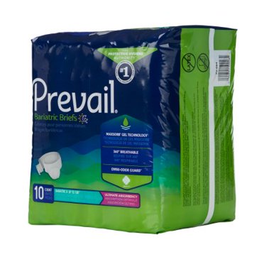 Prevail Incontinence Belted Shields, Extra Absorbency, 8 Packs of 30 ...