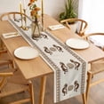 Bohemian Tribal Sunburst Cotton Linen Table Runner Boho Mysterious ...