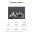Bungo Stray Dogs Blanket Cozy Ultra-Soft Micro Flannel Throw Blanket ...