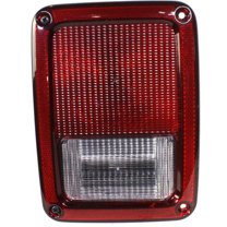 Xprite Defender Series LED Tail Light Assembly with Clear Lens For Jeep ...