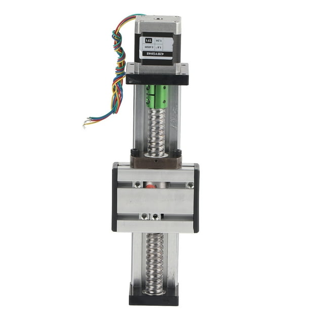 Ball Screw Sliding Table,100mm Stroke Single Shaft CNC Linear Slide ...